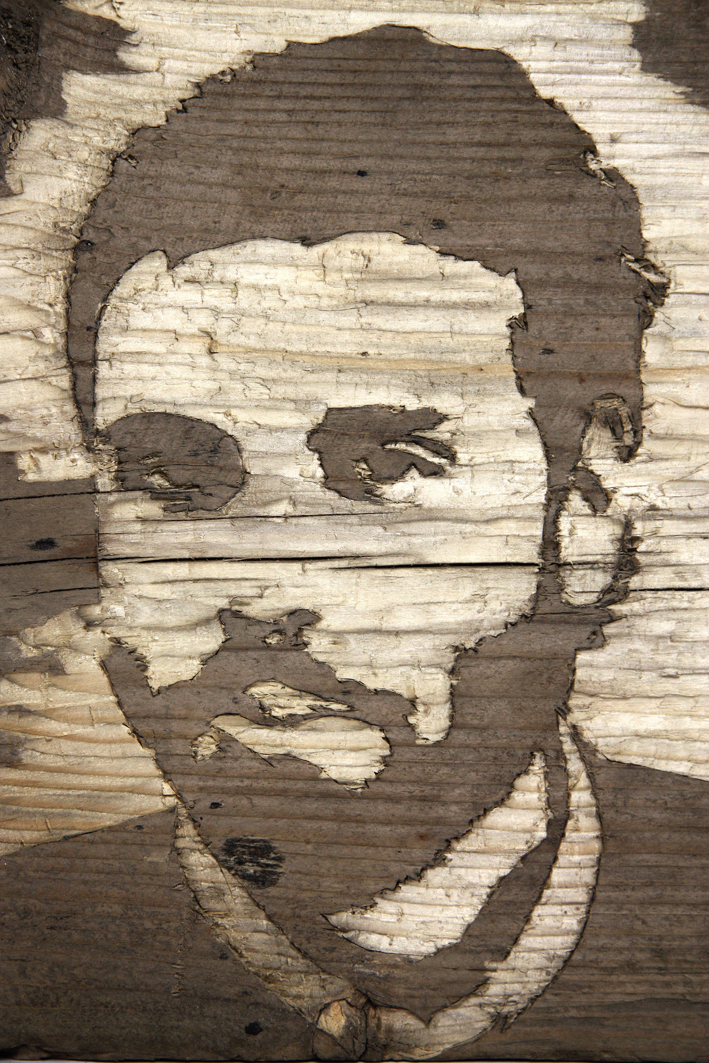 Kyle Bean - Wood Portraits